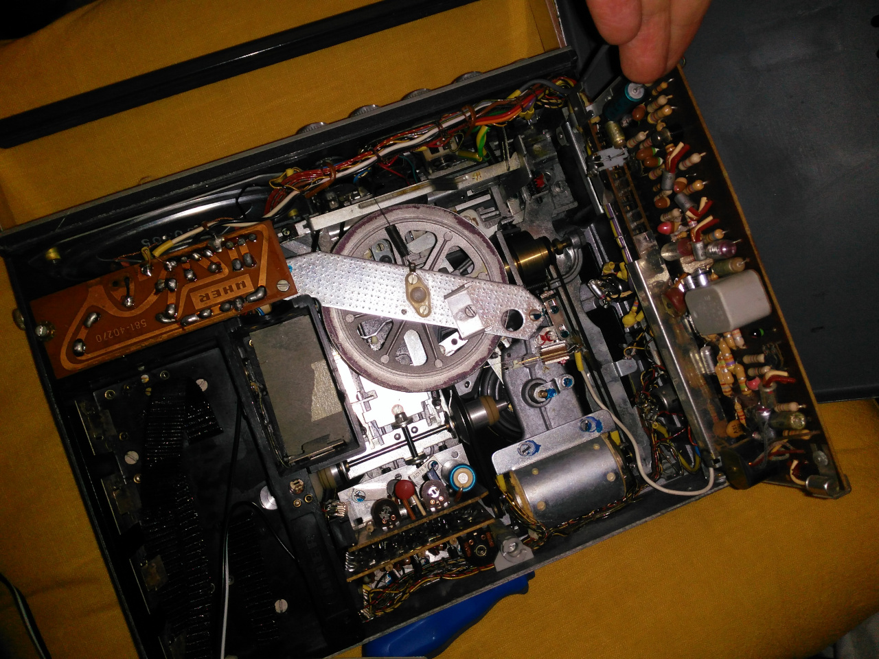 Uher report monitor 4000 Capstan not moving : r/ReelToReel